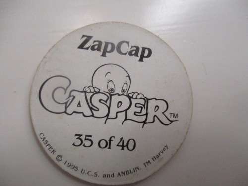 Other Collectable Toys - VINTAGE CASPER ZAP CAP TAZOS 4 PIECES was ...
