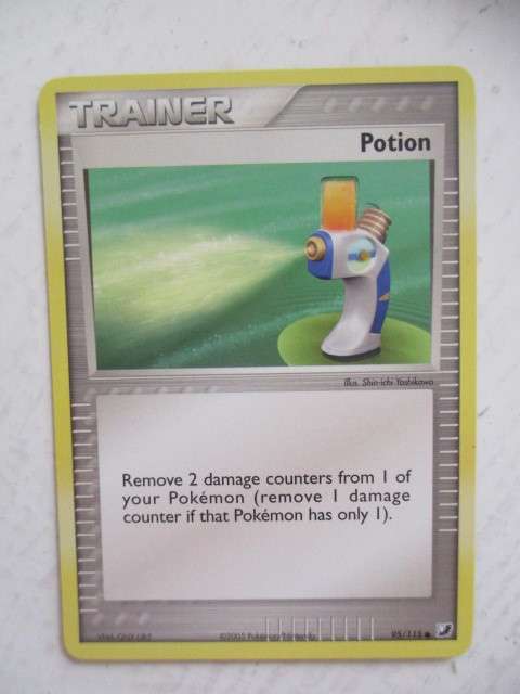 Trading Cards - POKEMON TRADING CARD - 2005 - TRAINER POTION - CARD IN ...