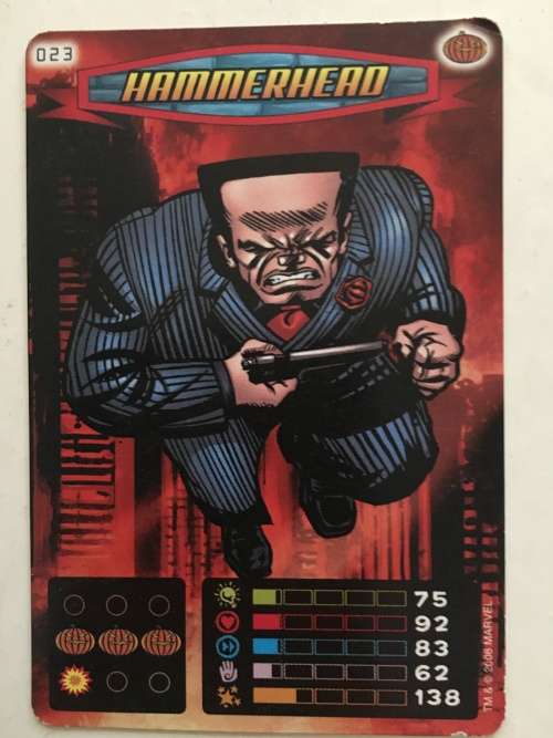 Trading Cards - MARVEL -SPIDER-MAN HEROES & VILLIANS -HAMMERHEAD for ...
