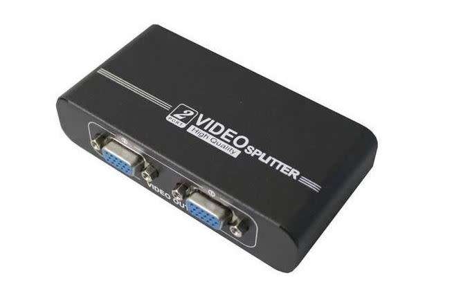 Splitters & Switches - VGA Splitter 2 Way Video splitter VGA-102A for ...