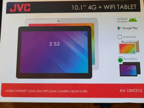 Devices - JVC 10.1 inch Tablet for sale in Badplaas (ID:596308391)