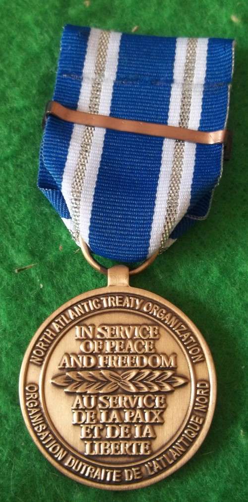 Other Medals - ISAF - ISAF MEDAL WITH BAR (AFGANISTAN DEPLOYMENT 2007 ...