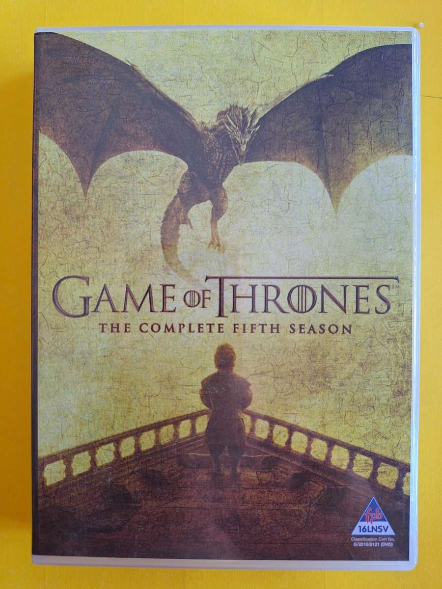 TV Series - GAME OF THRONES @@@ SEASON 5 @@@ DVD BOX SET was listed for ...