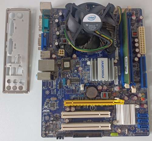 Motherboard & CPU Bundles - Foxconn G41-MXE + Intel 430 CPU + 2GB DDR3 ...