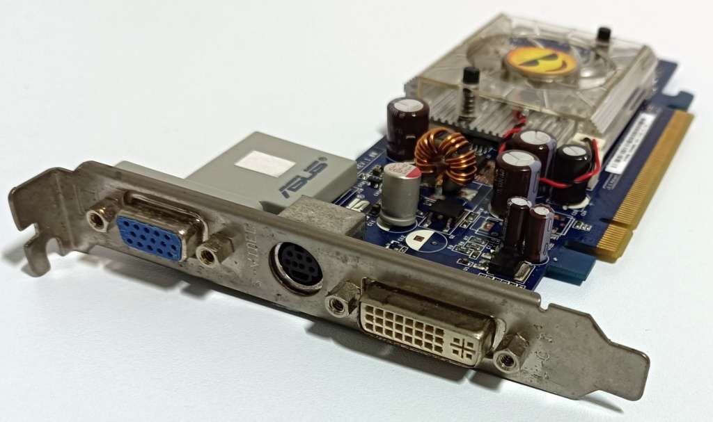 Graphics & Video Cards - Asus GeForce 7300 GS | 128MB DDR2 | VGA + DVI ...
