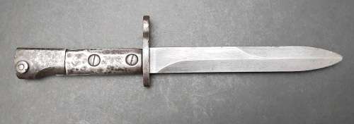 Bayonets - ** RARE: 1st Type 1960s SADF Uzi Bayonet w/ Union Marking ...