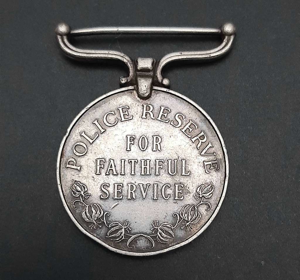 Rhodesia - **RARE: 1960s Rhodesian Police Reserve Faithful Service ...