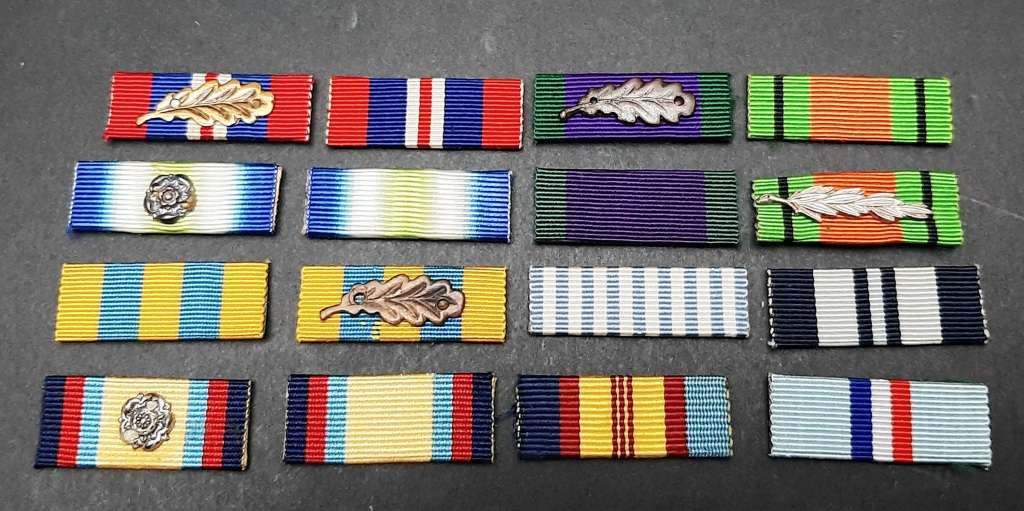 World War 2 - **WW2 / Korea : British/ Commonwealth Campaign Ribbons w ...