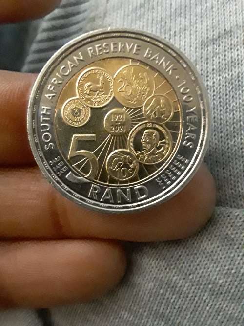 Five Rand South African Reserve Bank 2021 R5 Coin Was Sold For R5 000 Five Rand South African Reserve Bank 2021 R5 Coin Was Sold For R5 000