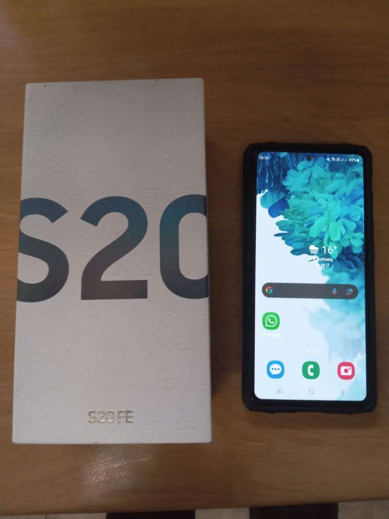 Samsung - Samsung S20FE + Box | Good Condition | Dual Sim was sold for ...