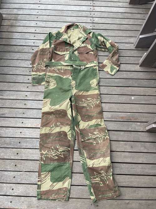 Kit - Rhodesian army coverall was sold for R3,500.00 on 17 Apr at 22:59 ...