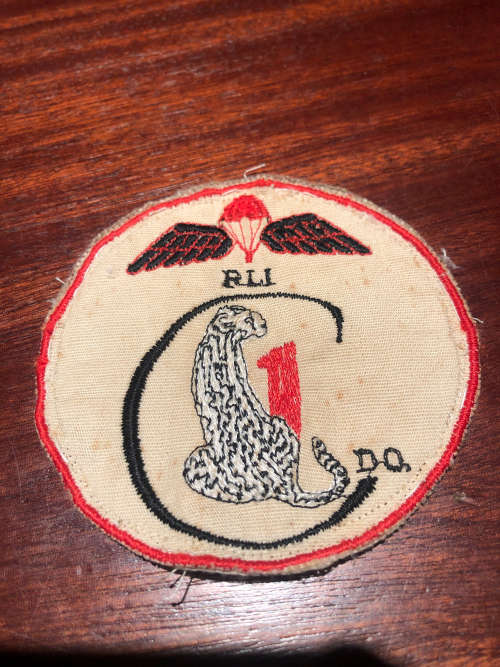 Uniforms - Rhodesian Army RLI 1 Commando Patch -rare - was listed for ...