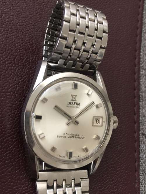 Rare & Collectable Watches - Delfin Edox Hydromatic Watch was sold for ...