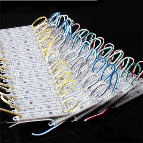 Modules - SMD 5050 LED Module 3Leds 12V For 20pcs ( white colour ...
