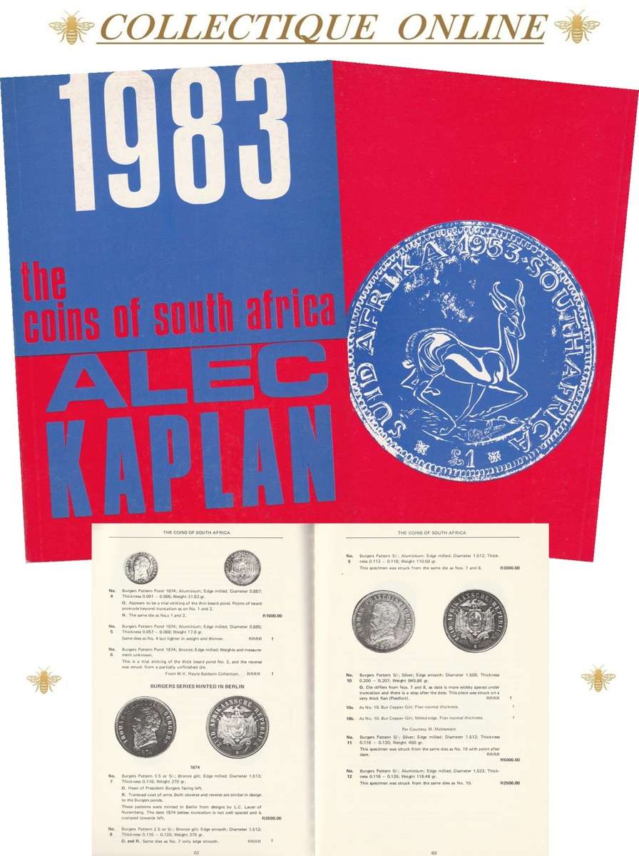 Books & Catalogues - 1983 : Old Coin Book (THE COINS OF SOUTH AFRICA ...