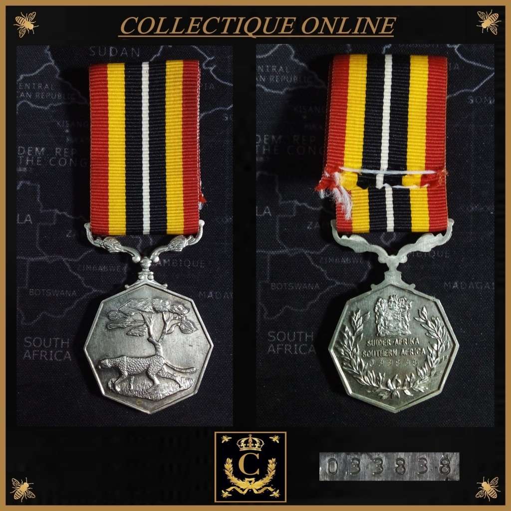 SADF & SANDF - SADF : The Southern Africa Medal : NUMBERED 033838 ...