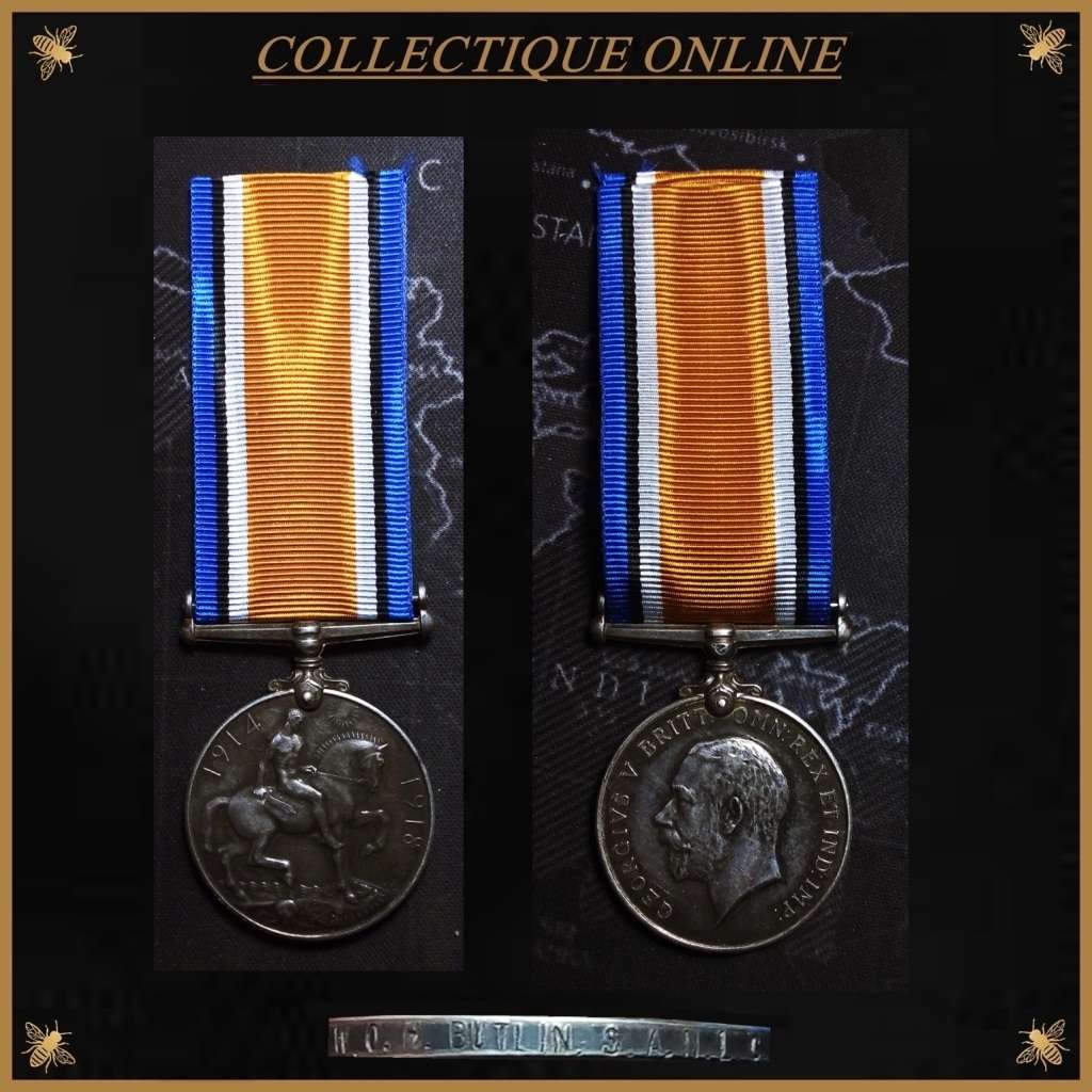 World War 1 - World War I : British War Medal : DECORATION AWARDED TO ...