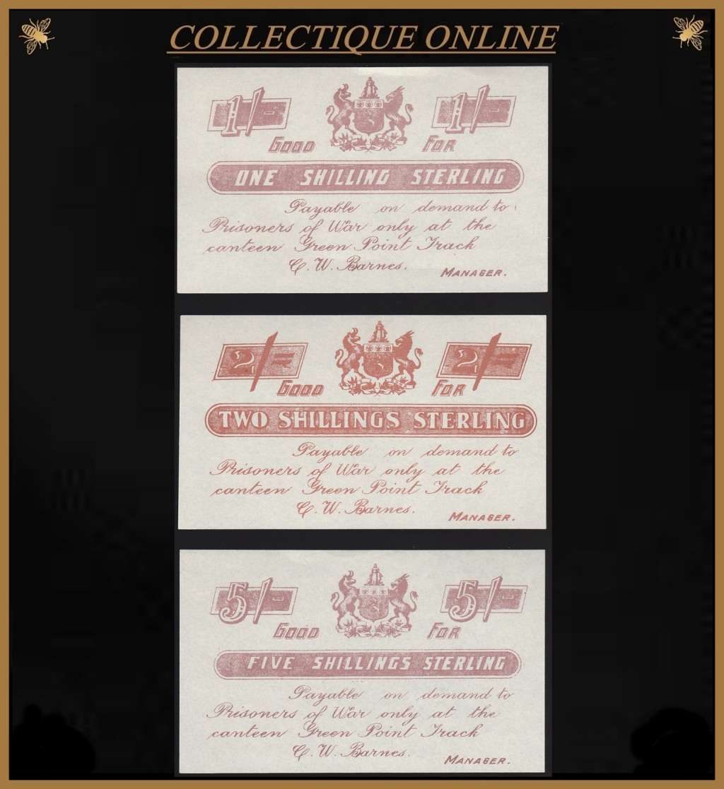 ZAR Bank Notes - FORGED :`GOOD FORS`FROM THE BOER WAR : ONE/TWO/FIVE ...