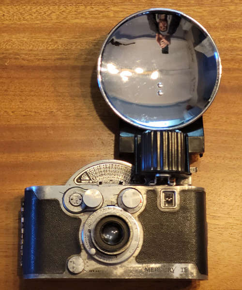 Other Film Cameras - Univex Mercury II with original flash unit was ...