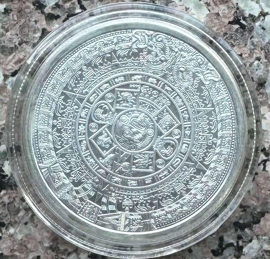 Gold & Bullion Coins - 1oz AZTEC SILVER MEDALLIONS - 1 TROY OUNCE for ...