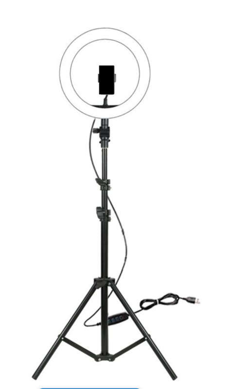 Light Controls & Modifiers - 12` Ring Light with 2m Tripod was sold for ...