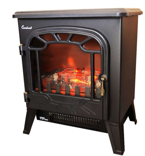 Heaters - Condere Fireplace Electric Heater - with fan ZR-8003 - 1850W ...