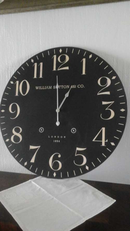 Other Clocks - A SPECTACULAR VERY LARGE WILLIAM SUTTON AND CO MADE IN ...