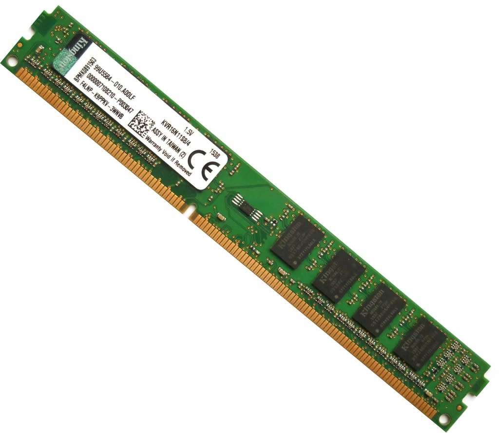 Memory (RAM) - KINGSTON DDR3 4GB 1333MHZ (1x4GB) ** DESKTOP RAM ** GOOD ...