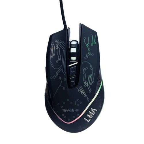 Mice - Weibo 3200dpi Wired Optical Gaming Mouse - Black for sale in ...