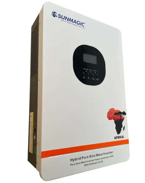 Inverters - SunMagic 3000w 3.5KVA PWM 24v Pure Sinewave Hybrid Solar ...