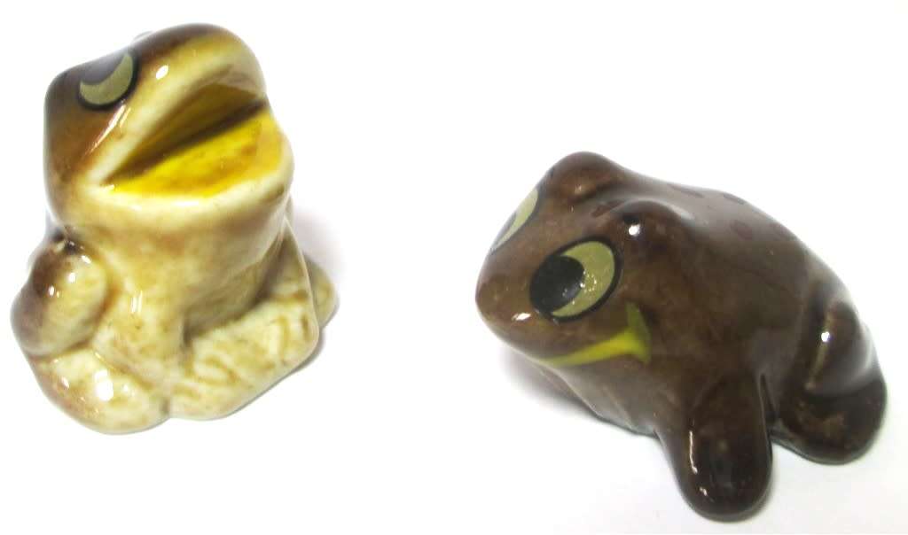 English Porcelain - Baby Frogs 1984 to 1987 From the Wade Happy ...