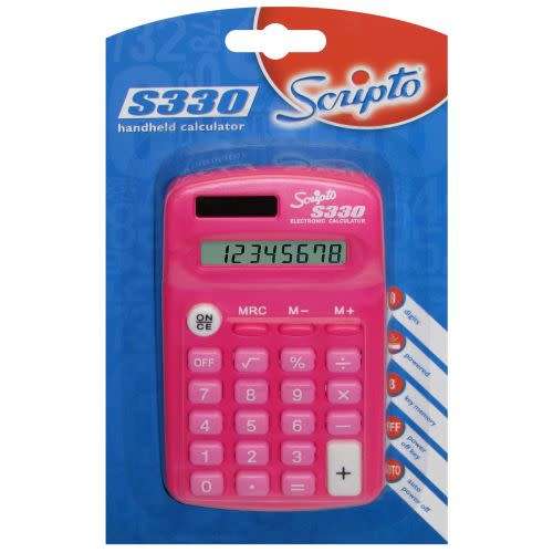 Calculators - Scripto S330 Calculattor 8 Digit was listed for R134.70 ...
