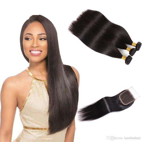 Other Hair Extensions & Weaves - SAGA Natural Straight Remy Hair is ...