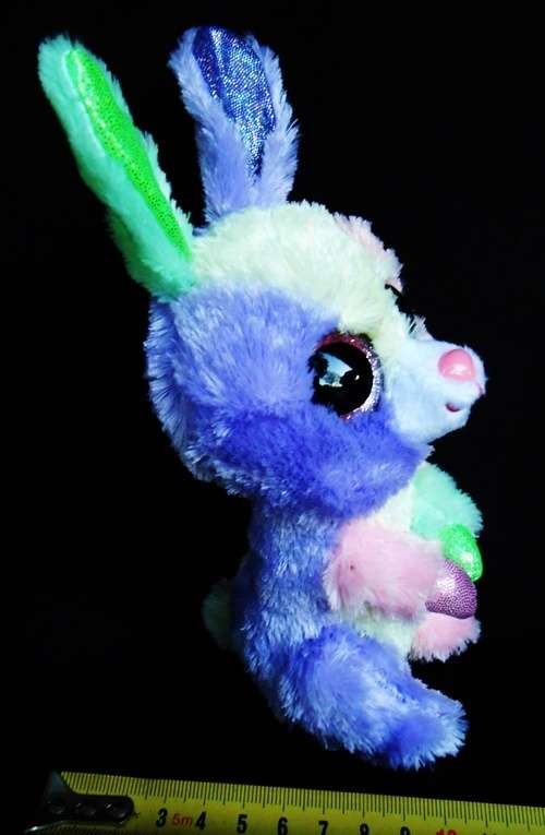 Other Collectable Toys - Ty Beanie Boo Bloom the multicolor bunny was ...