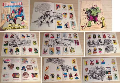Rare & Vintage - Extremely rare DC MARVEL SUPER HEROES SWOP SENSATION ...