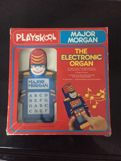 Vintage Toys - Major Morgan Electronic Organ 1980s 100% complete mint ...