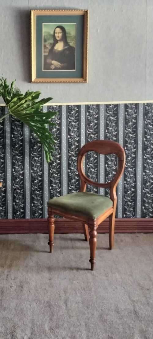 Chairs, Stools & Footstools - Elegant Bustle Back chair was listed for ...