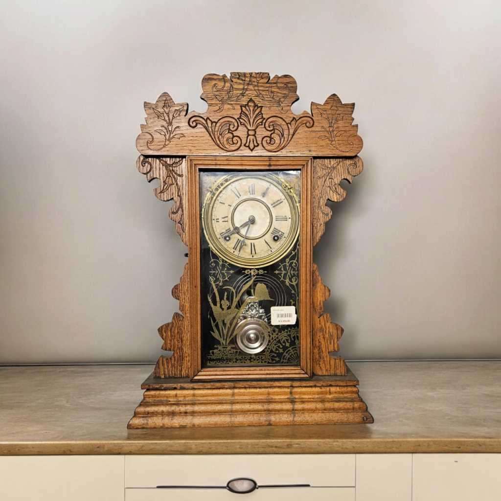 Cuckoo & Wall Clocks - Antique Ansonia Pendulum Clock is a beautiful ...