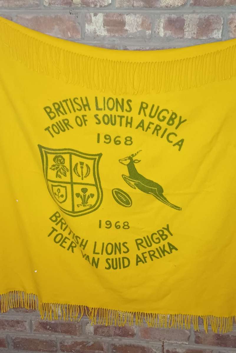 Sporting Memorabilia - British lion Rugby tour of South Africa 1968 was ...