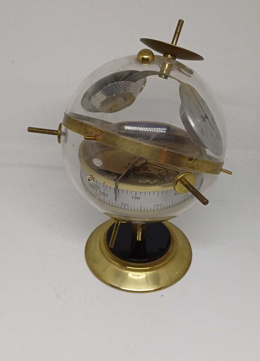 Barometers & Thermometers - WEATHER STATION /BAROMETER WEST GERMANY was ...
