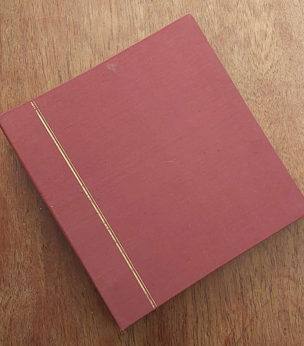 Albums - Stamp Stock Book, empty, Good Condition, White pg b/g, toning ...