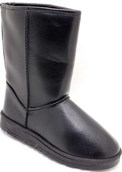 Boots - HUGS & KISSES Fleece Lined PU Leather UGG Ladies Boots - Size 4 ...