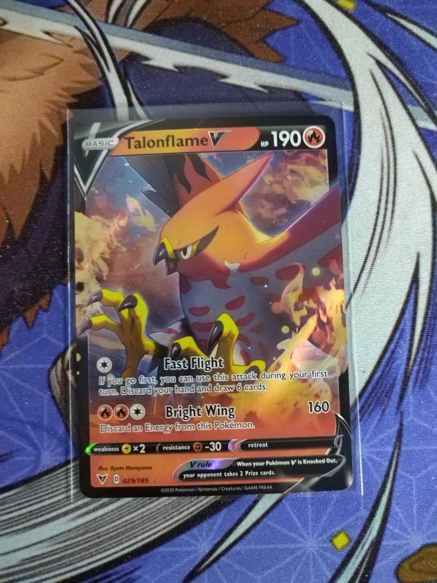 Trading Cards - Pokemon Trading Card Game - Talonflame V #29 - English ...