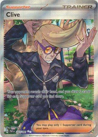 Trading Cards - Pokemon Trading Card Game - Clive - 227/091 ...