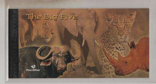 Republic of South Africa - RSA-THE BIG FIVE-SOUVENIR BOOKLET NO 7-FINE ...