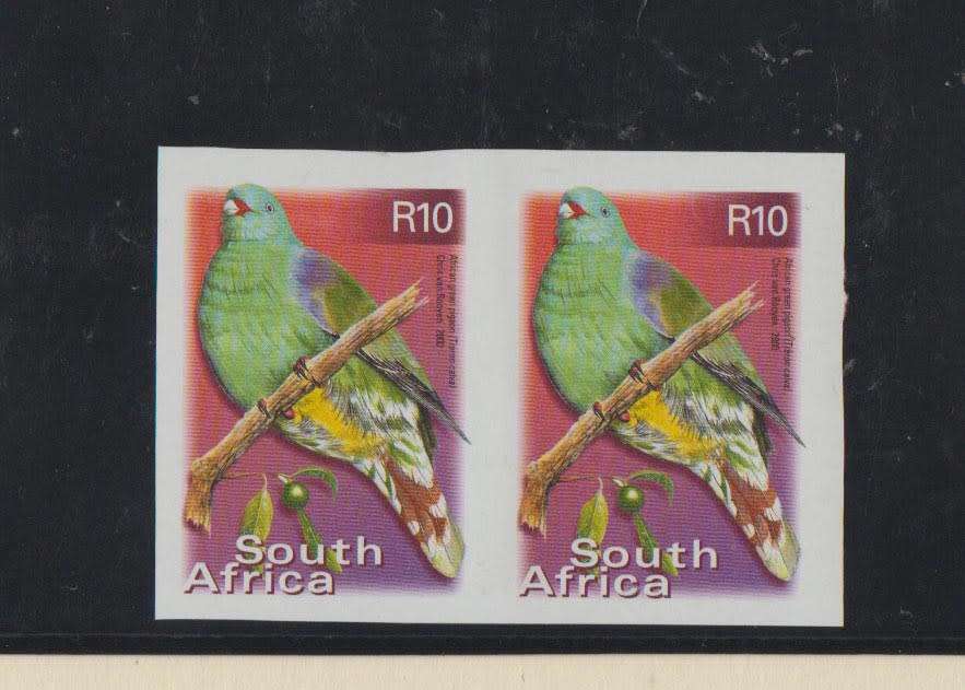 Republic of South Africa - RSA-7TH DEFINITIVES-R10 BIRDS-FINE UM IMPERF ...