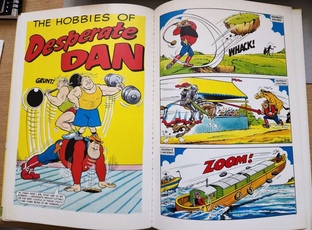 Rare & Vintage - Vintage British ANNUAL `DANDY 1990` - lovely book ...