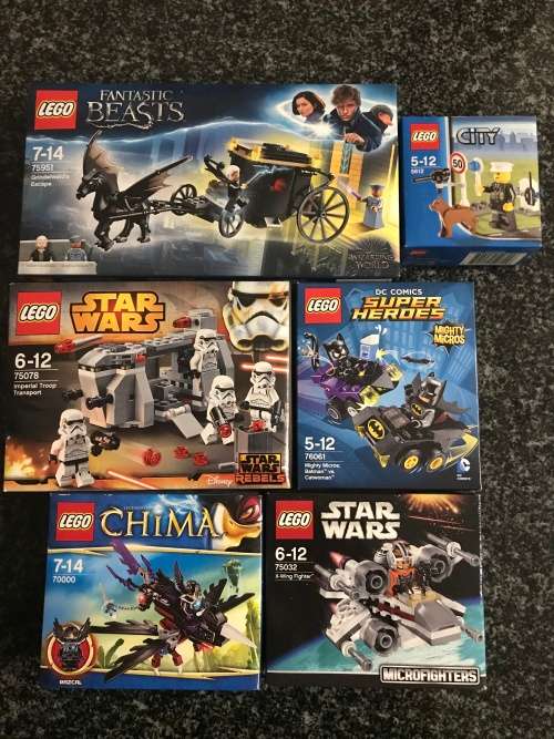 LEGO Sets - Lego Bundle - Brand New Sealed Boxes was listed for R1,450. ...