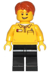 LEGO Minifigures - LEGO Store Employee Lego City Minifigure was listed ...