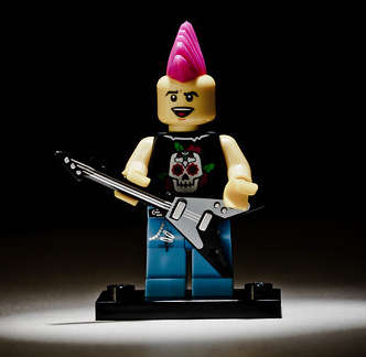 LEGO Minifigures - Punk Rocker (Series 4) Lego Minifigure for sale in ...